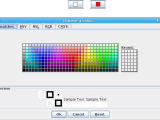 Swing Changing A Color Chooser Button S Background Color In Java