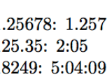 Formatting Command To Display Time Duration In Human Readable Form