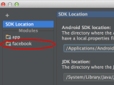Import Facebook Sdk On Android Studio 0 5 1 Stack Overflow