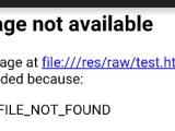 Android Webview Loadurl Error File Not Found Stack Overflow
