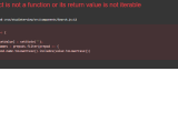 Javascript Typeerror Object Is Not A Function Or Its Return Value Is