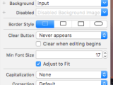 Xcode Ios Text Field Doesn T Show Placeholder Text Stack Overflow
