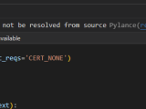 Python Import Urllib3 Could Not Be Resolved From