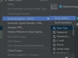 Java Android Studio Build Tab Not Showing Build App Bundle Stack