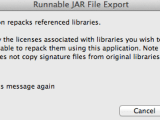 Java Error In Packaging Executable Jar File In Eclipse Stack Overflow