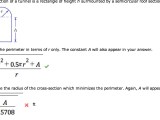 Optimization Question For Calculus Mathematics Stack Exchange