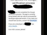 Google Oauth Login Android Access Blocked Error 403 Access Denied To