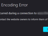 Getting Error Content Encoding Error Err Content Decoding Failed With