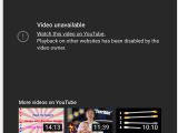 Webview Embedded Video Problem Video Unavailable Stack