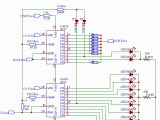 Diodes Resetting Two Cd4017 Counters Simultaneously Only One Resets