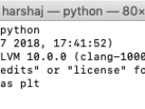 Unable To Import Matplotlib Pyplot On Python 3 Macos Stack Overflow