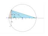 Trigonometry Right Triangle And Circle Theorem Mathematics Stack