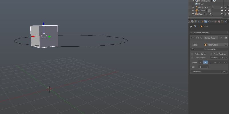 Animation Follow Path Constraint Problem Blender Stack Exchange - Best Gradient Photos in Full HD