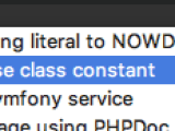 Php Phpstorm Replace String Literal With Class Constant Stack Overflow