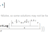 Sympy Solve Equation With Python Stack Overflow