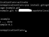 Installing Python Package From Github Into Virtual Environment Works