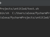 Python How To Setup Pycharm For Shell Bash Scripts Stack Overflow