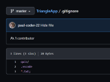Github Why Git Is Ignoring My Gitignore File And Not Hiding The