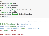 Python Importerror Cannot Import Name Mnist Stack Overflow