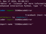Python Python3 Unable To Import Jsondecodeerror From Json Decoder