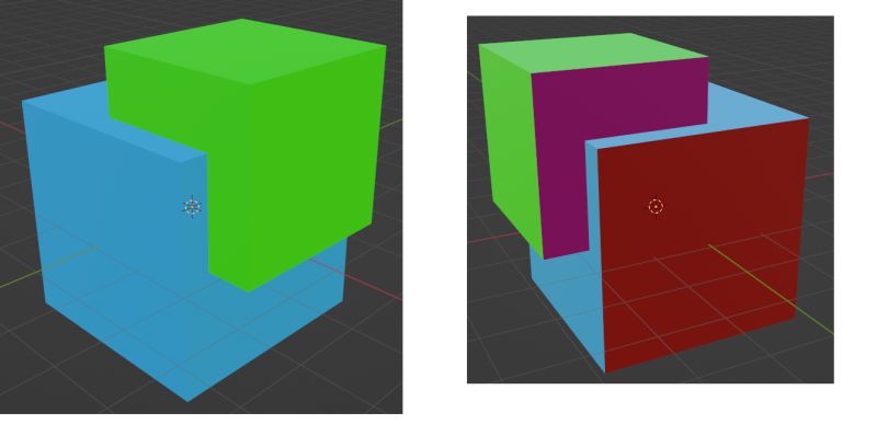 Modeling Export Internal Faces Material Booleans Blender Stack Exchange - Perfect City Picture - High Resolution