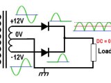 Capacitor Misconception Of Full Wave And Half Wave Filter Rectifiers