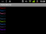Android Dynamic Textview In Relative Layout Stack Overflow