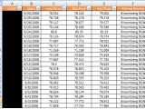Pricing Exporting Time Series Data For Securities Prices From
