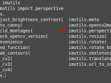 Python No Module Named Imutils Perspective After Pip Installing