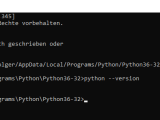 Pandas Using Python Version Command Bringing Up Error Message