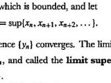 Analysis Convergent Sequence With Limit Superior Mathematics Stack