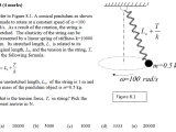 Homework And Exercises Conical Pendulum Problem Elastic String