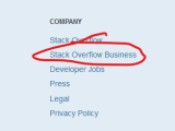 Stack Overflow Business Is Down Meta Stack Exchange