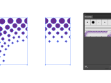 Adobe Illustrator Dot Fade Pattern Brush Is Squished In Corners