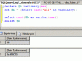 Sql Convert A Mssql String To Hex And Unhex The Value In Mysql