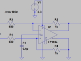Differential Input To Single Ended Output With Fully Differential