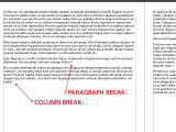 Indesign Text Breaking Across Pages Graphic Design Stack Exchange