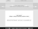 Html Bootstrap Css For Wide And Boxed Layouts Stack Overflow