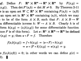 Analysis Implicit Function Theorem Proof From Spivak S Calculus On