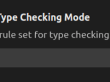 Python Analysis Type Checking Mode In Vs Code Stack Overflow