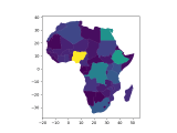 How To Plot Maps With Python S Matplotlib So That Small Island States