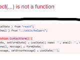 Javascript How Do I Fix The Typeerror Object Not A Function In React