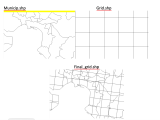How To Split And Reproject A Polygon Shapefile Into A Grid Based On