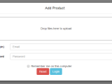 Html Dropzone Js Inside A Bootstrap Modal Break Flow And Styling