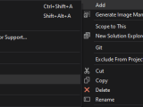 Create Add Interface Button For Visual Studio C Menu Stack Overflow