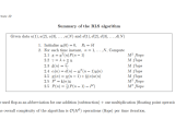 Matlab Complexity Of Recursive Least Squares Rls Algorithm Stack