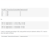 Sql Server Calculating Percentage In Sql Using Partition And Join