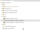 Android How To Attach Source Code To Support Library In Eclipse