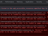 La Clave De Manifiesto Web Accessible Resources Se Ignora Si Los