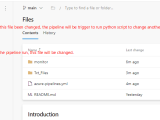 Trigger Python Script Through Changes On Azure Stack Overflow